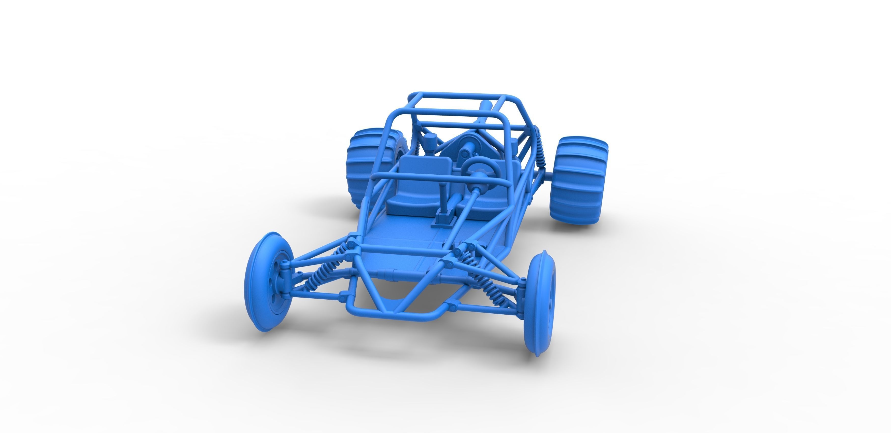 Diecast old school Sand Rail buggy Scale 1 to 25 3D model 3D printable ...