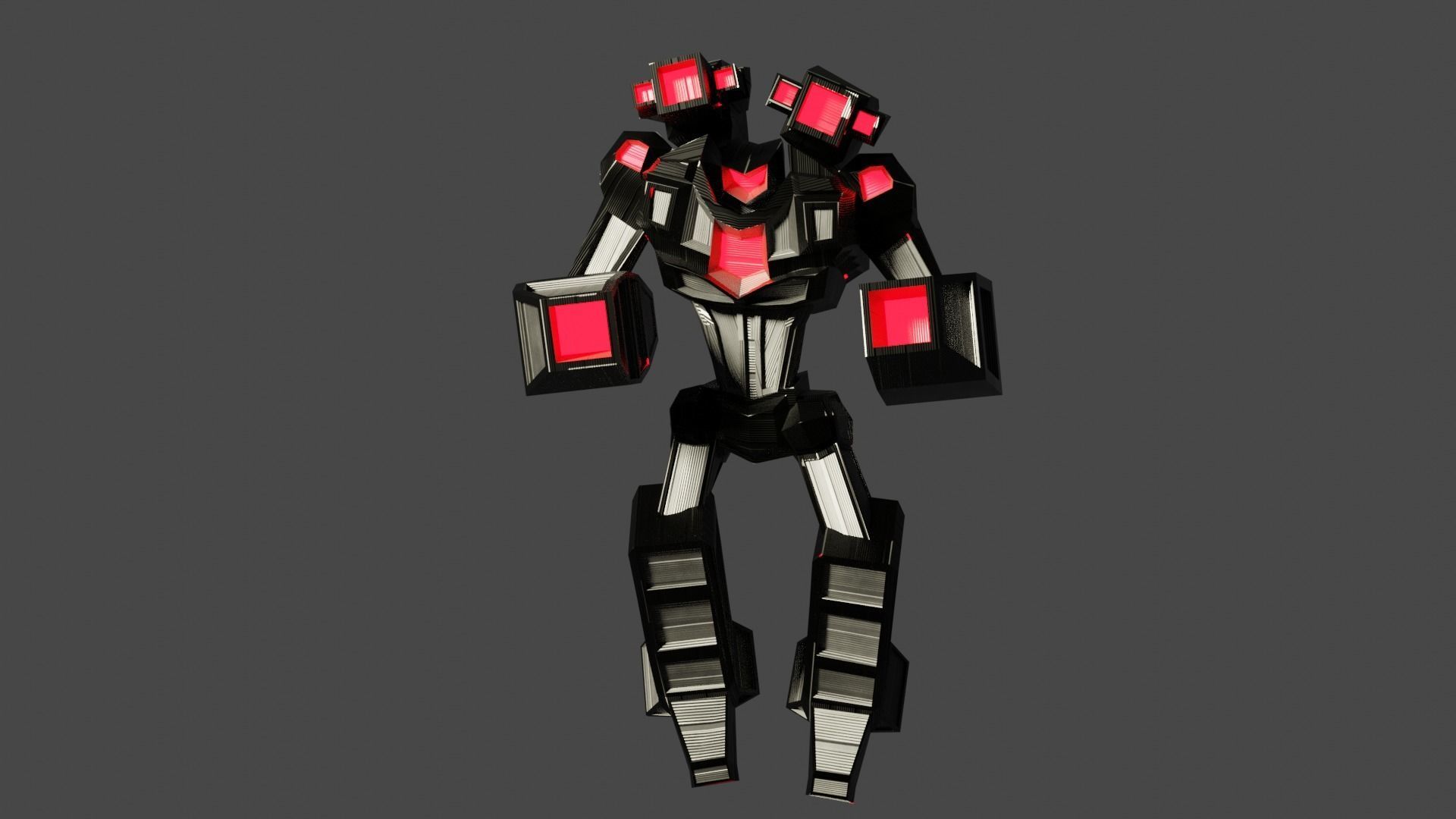 Tank - The Bot free VR / AR / low-poly 3D model rigged | CGTrader