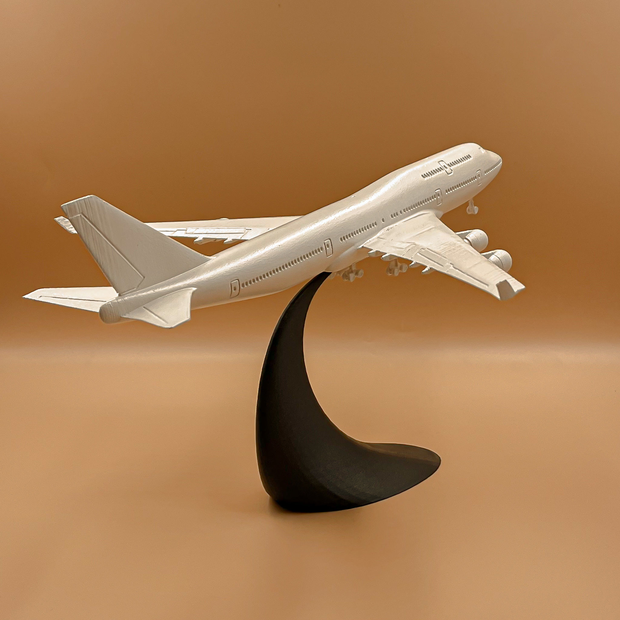 Airplane Boeing 747 - 400 Scale 1 200 3D model 3D printable | CGTrader