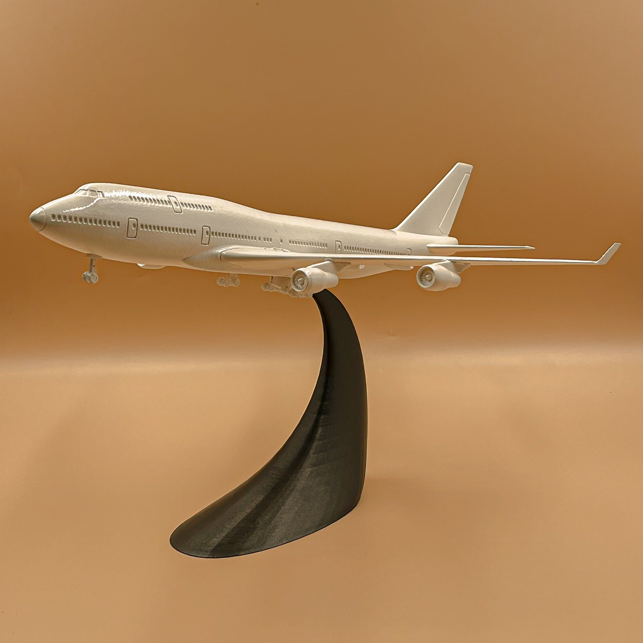 Airplane Boeing 747 - 400 Scale 1 200 3D model 3D printable | CGTrader
