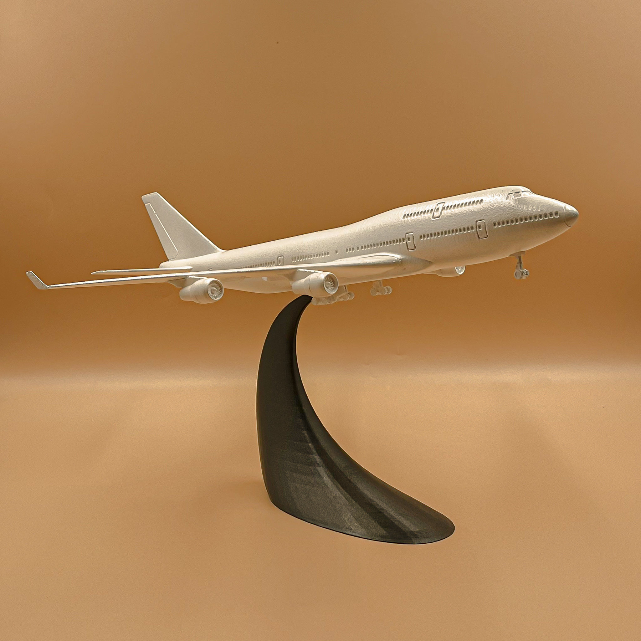 Airplane Boeing 747 - 400 Scale 1 200 3D model 3D printable | CGTrader