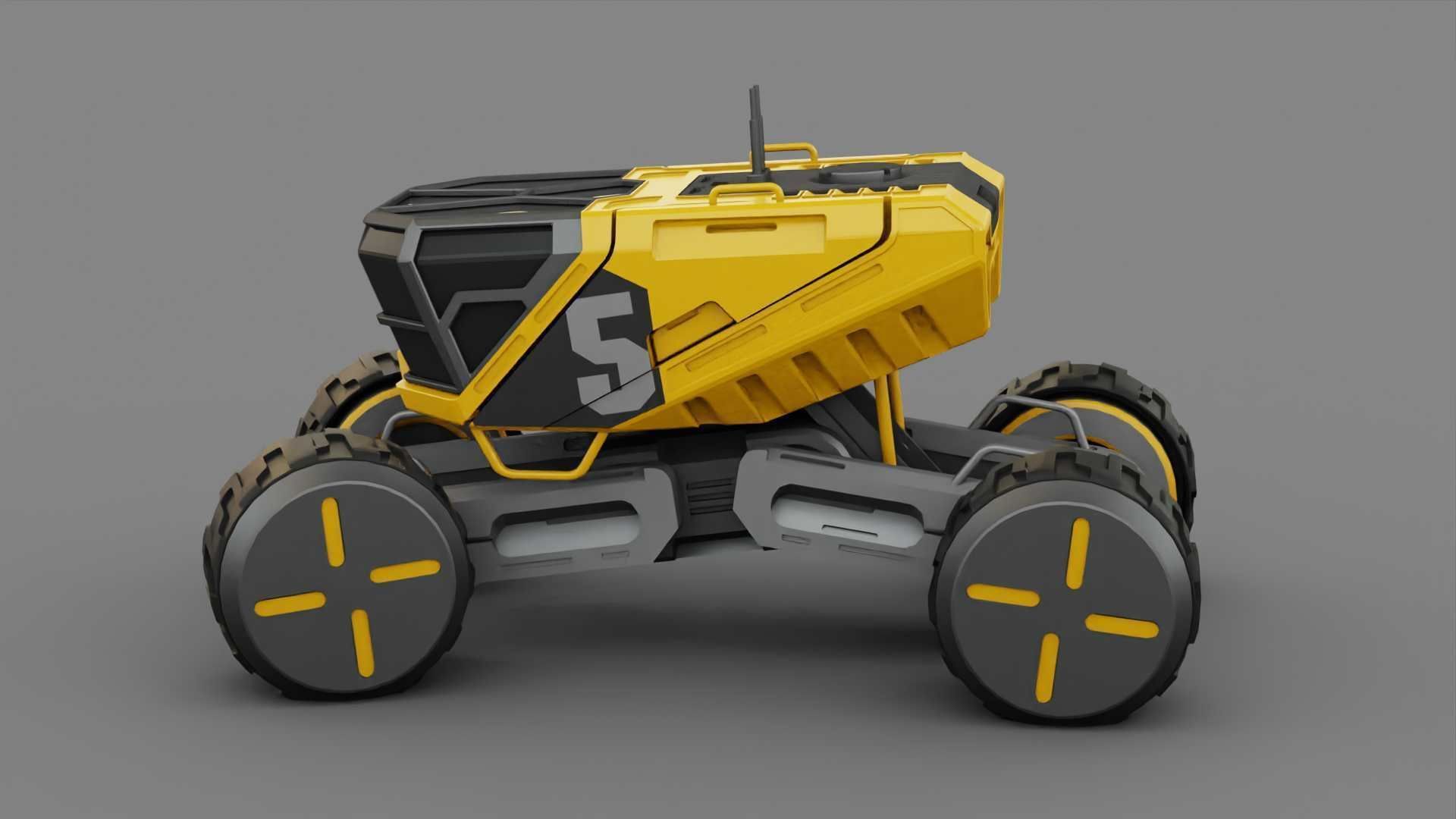 PLANET EXPLORER R20 RIGGED 3D model rigged | CGTrader