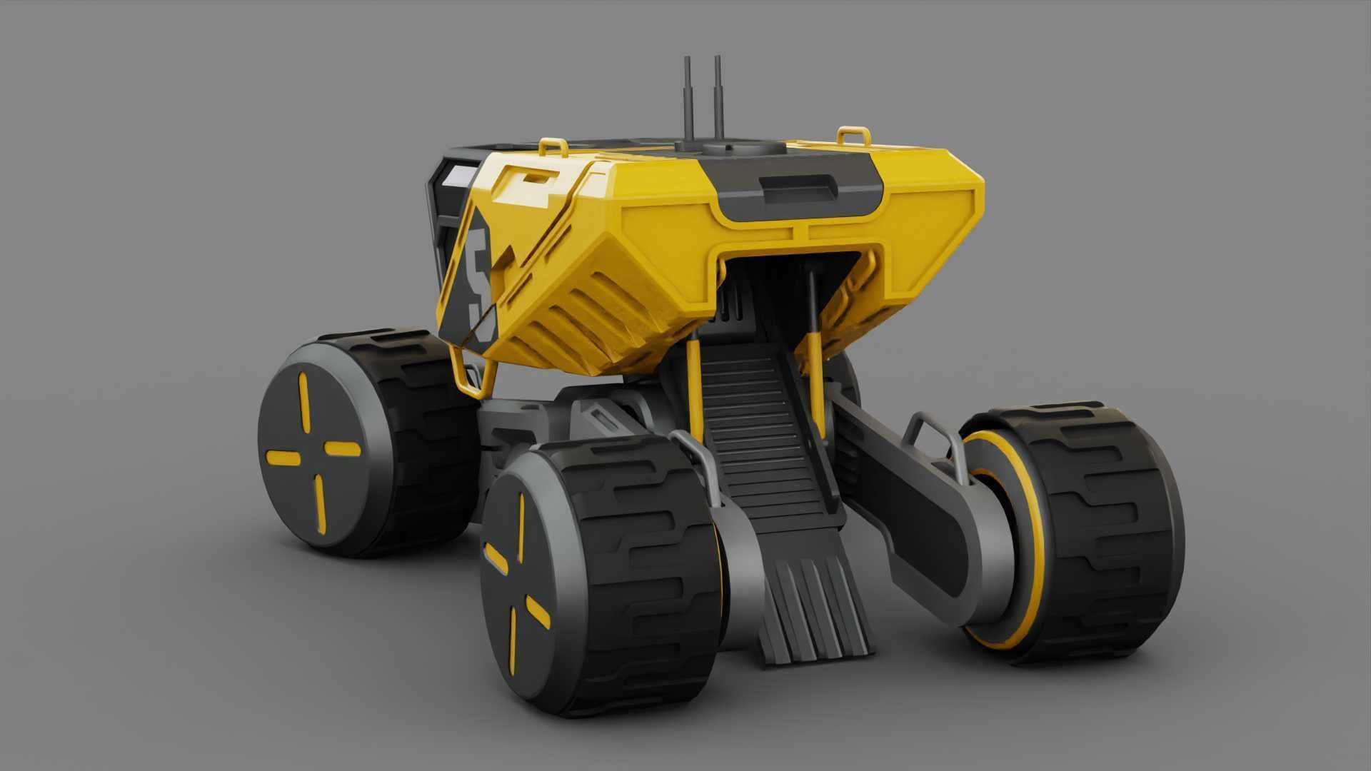 PLANET EXPLORER R20 RIGGED 3D model rigged | CGTrader