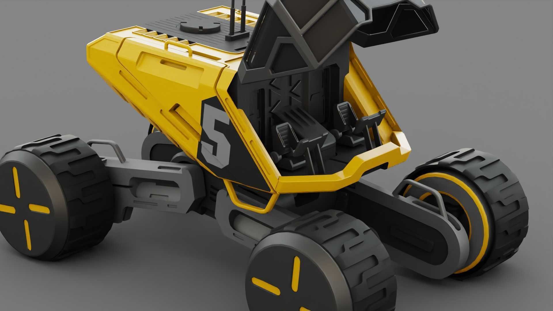 PLANET EXPLORER R20 RIGGED 3D model rigged | CGTrader