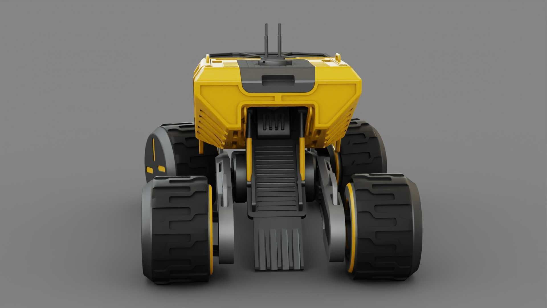 PLANET EXPLORER R20 RIGGED 3D model rigged | CGTrader