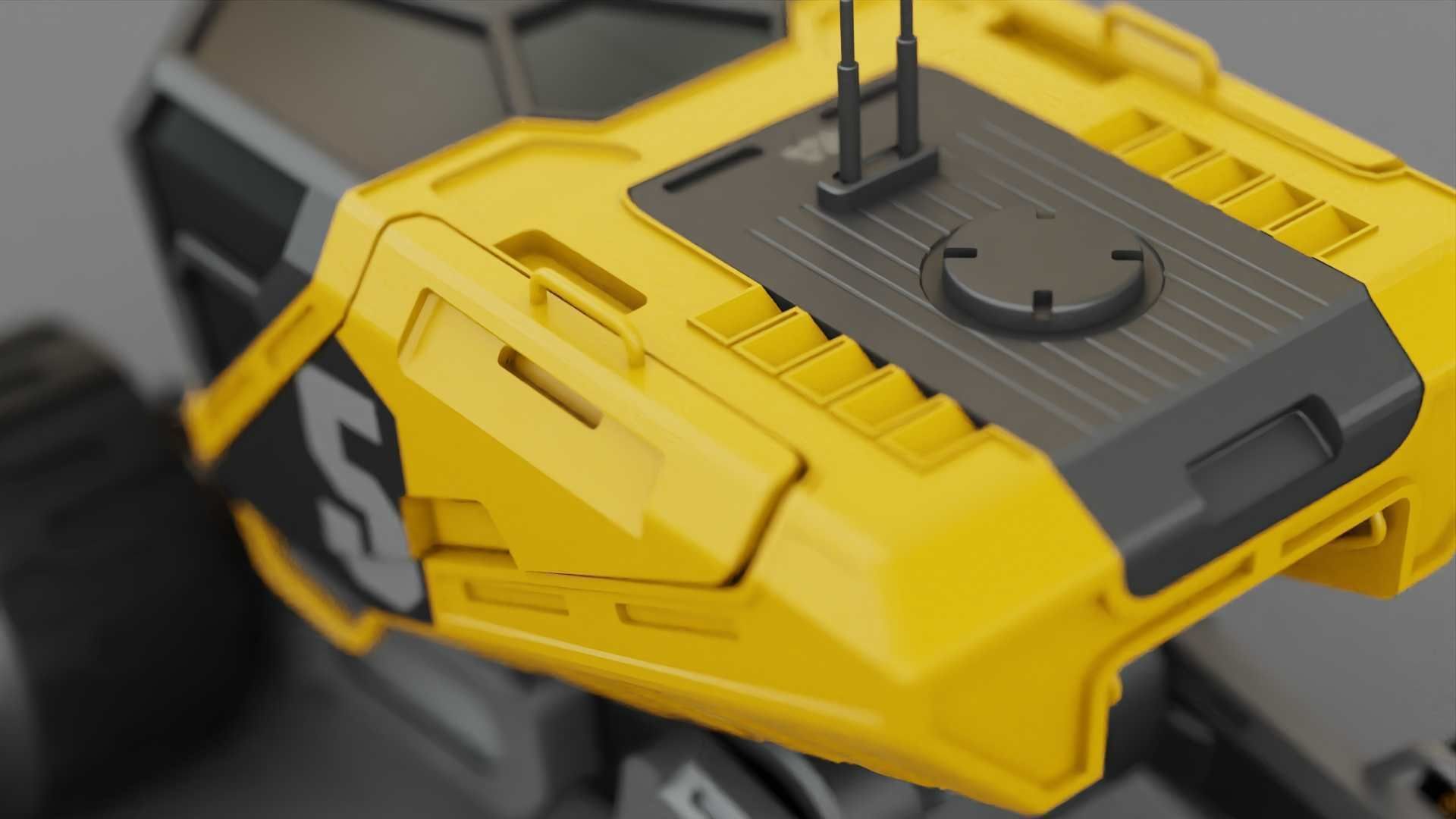 PLANET EXPLORER R20 RIGGED 3D model rigged | CGTrader