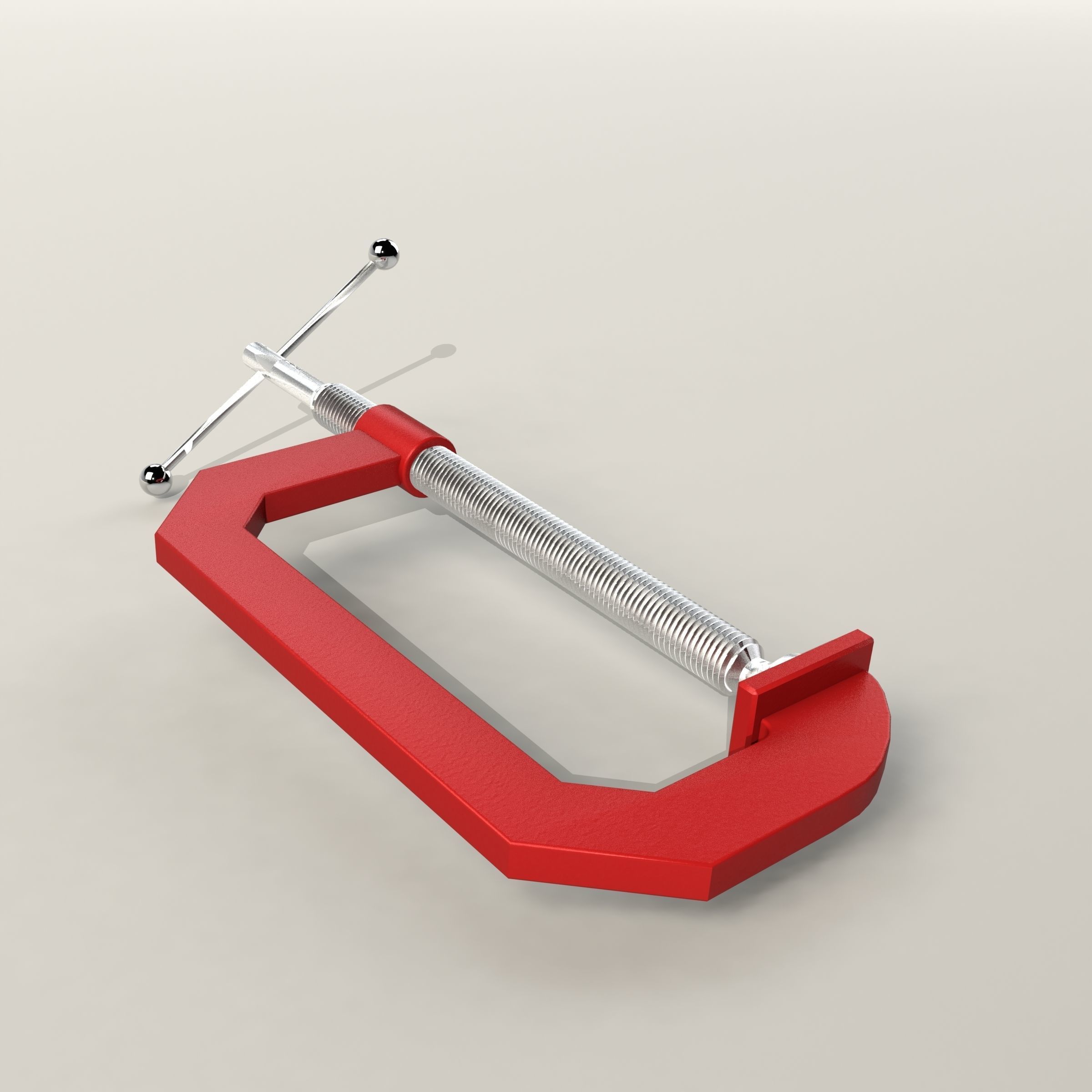 Industrial Clamp 3D model | CGTrader