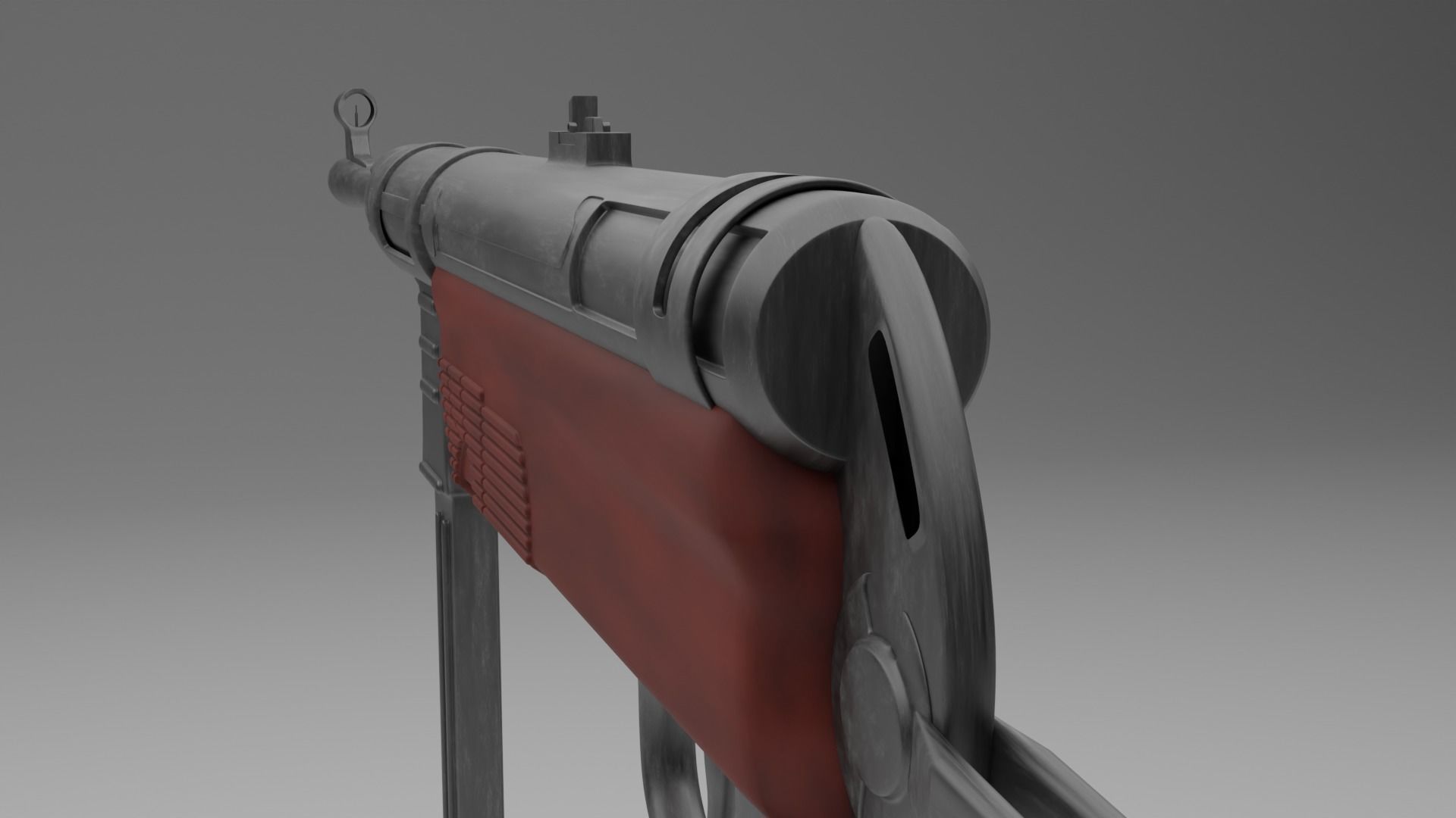 3D model German machine gun VR / AR / low-poly | CGTrader