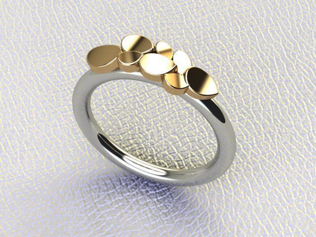 Simple Ring 3D model 3D printable | CGTrader