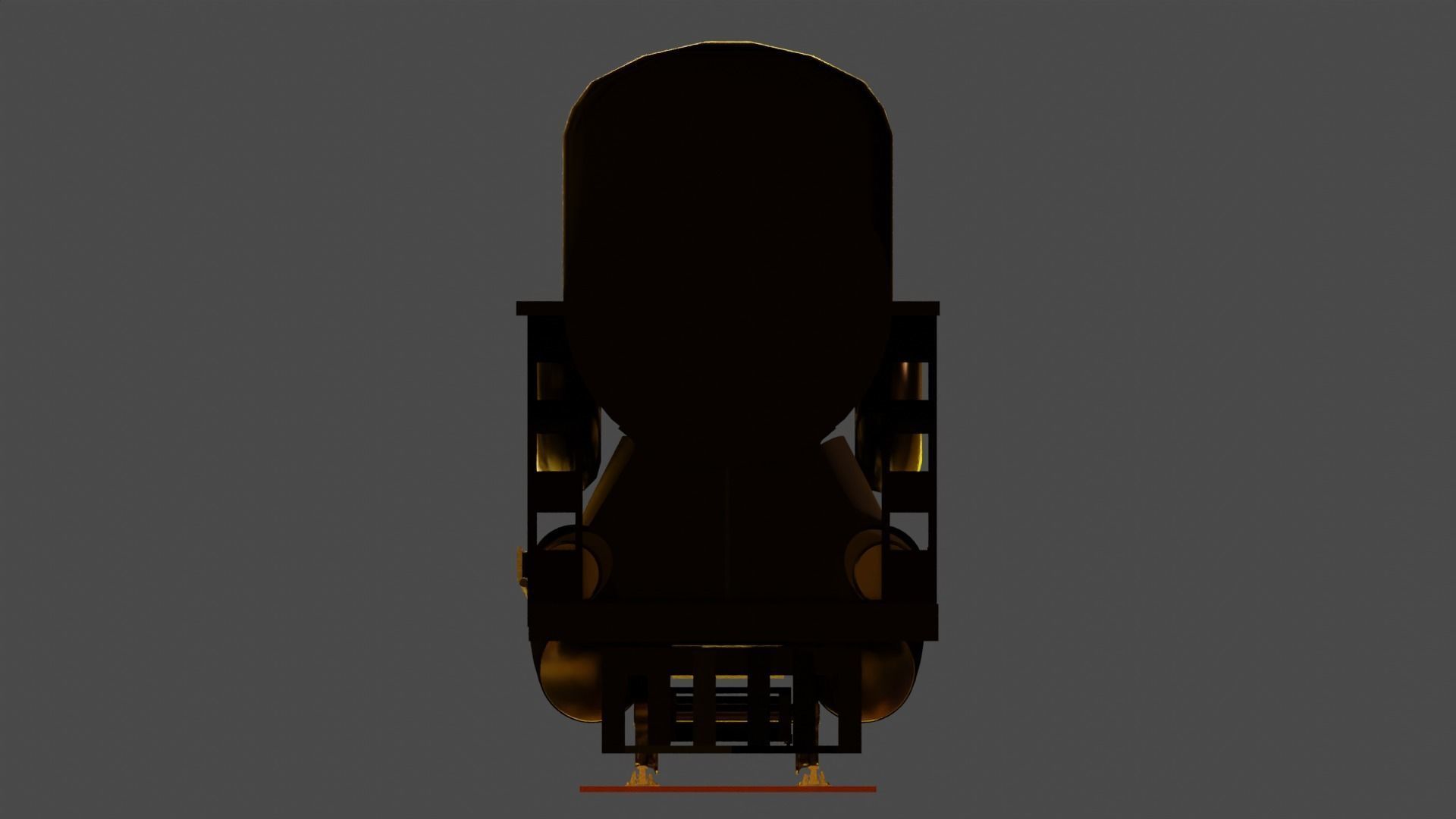 THE L F LOREE TRIPLE EXPANSION LOCOMOTIVE 3D model animated rigged ...