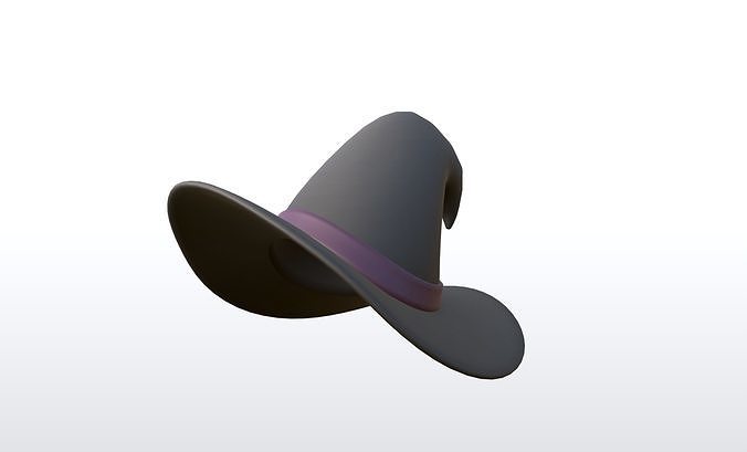 Hat003 Witch Hat 3D model | CGTrader