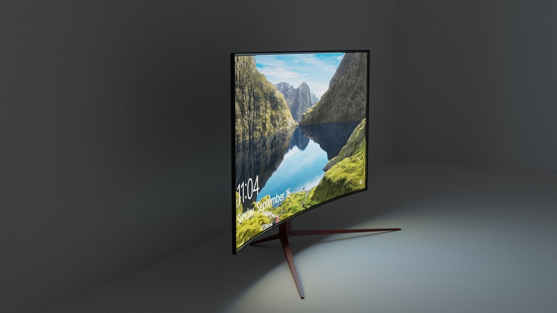 Gaming Monitor free 3D model | CGTrader