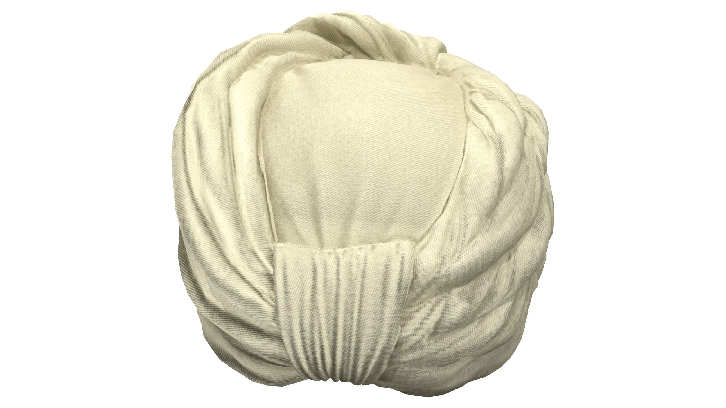 3D model Sultan Wrap Hat VR / AR / low-poly | CGTrader