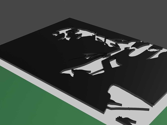 SUPERMAN STANCIL FACE WALL ART - FACEPOP 3D model 3D printable | CGTrader