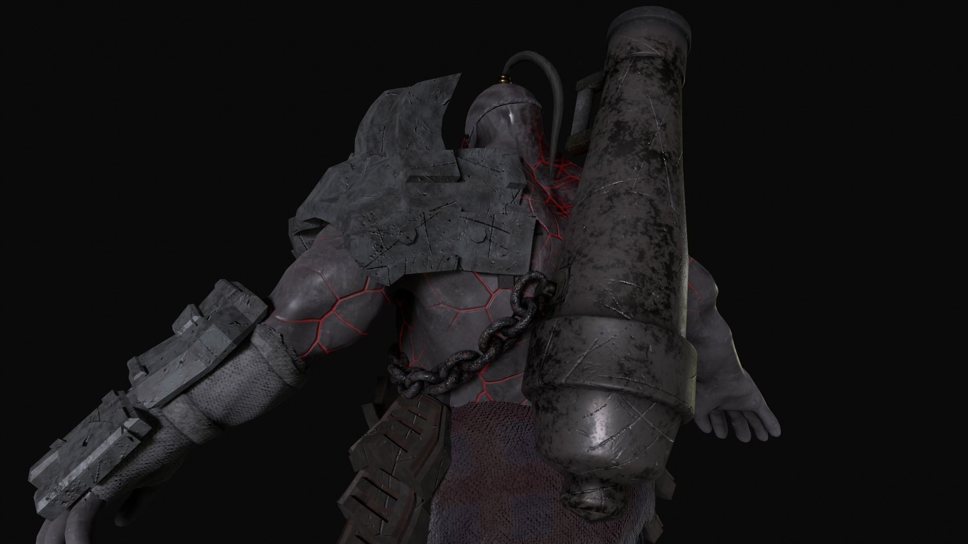 3D model War golem VR / AR / low-poly | CGTrader