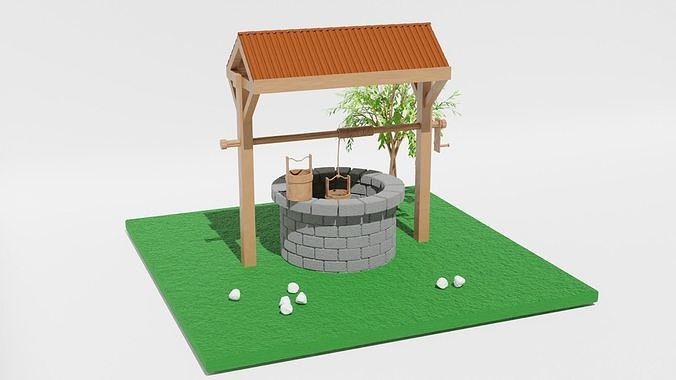 Water Well 3D model | CGTrader