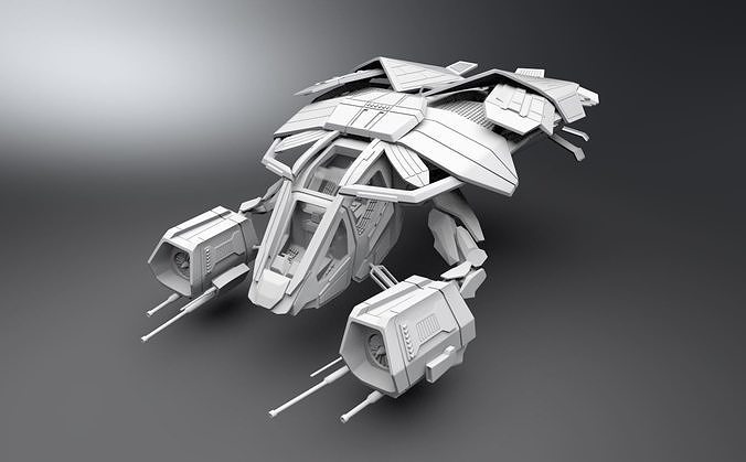 The Bat Copter scale model 3D model 3D printable | CGTrader
