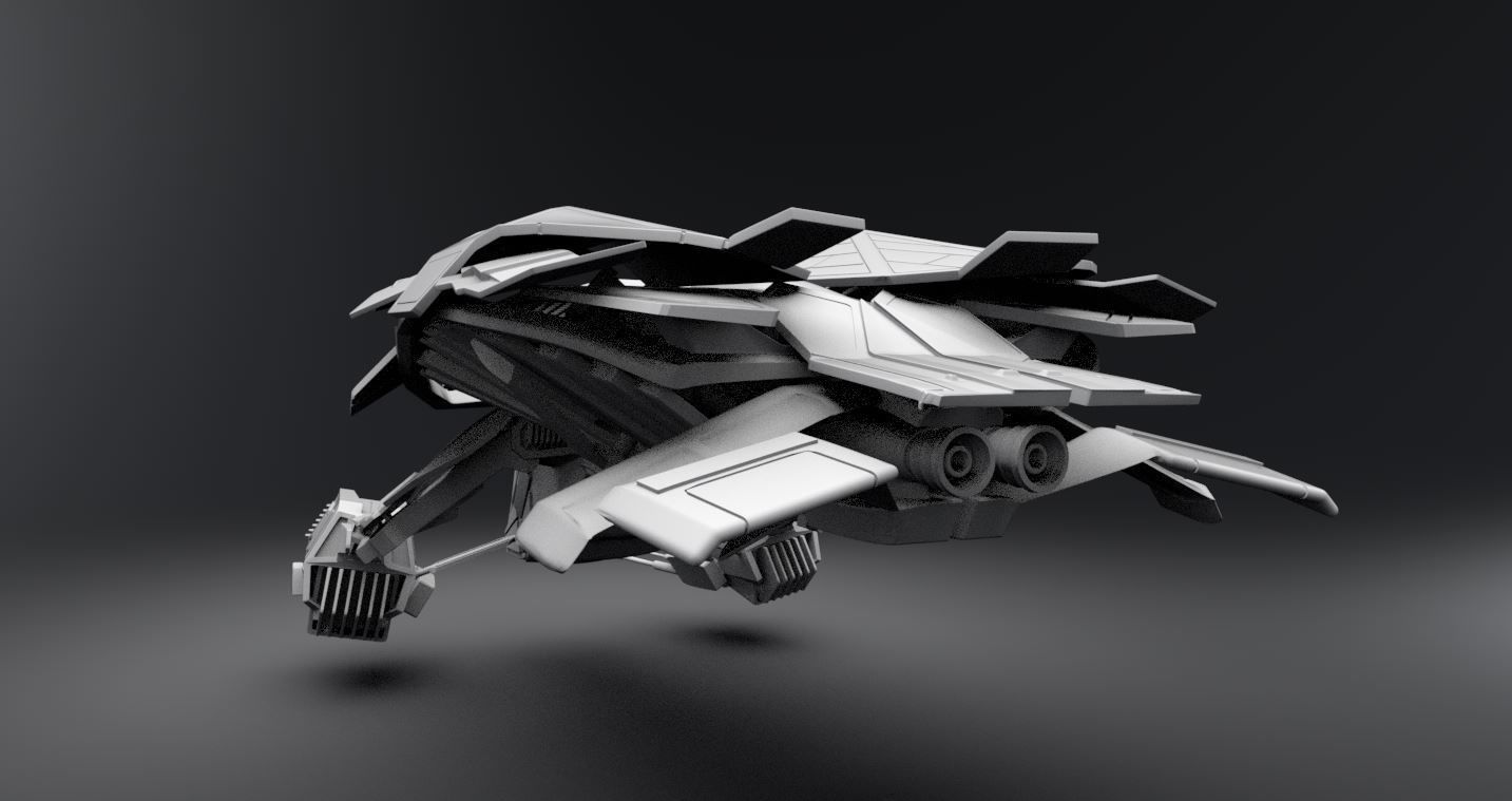 The Bat Copter scale model 3D model 3D printable | CGTrader