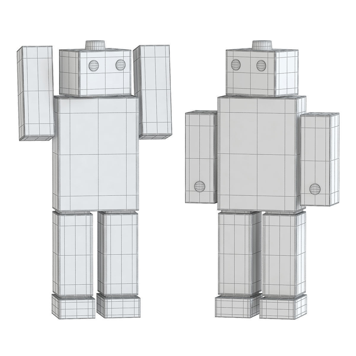 Robots Toys 3D model | CGTrader