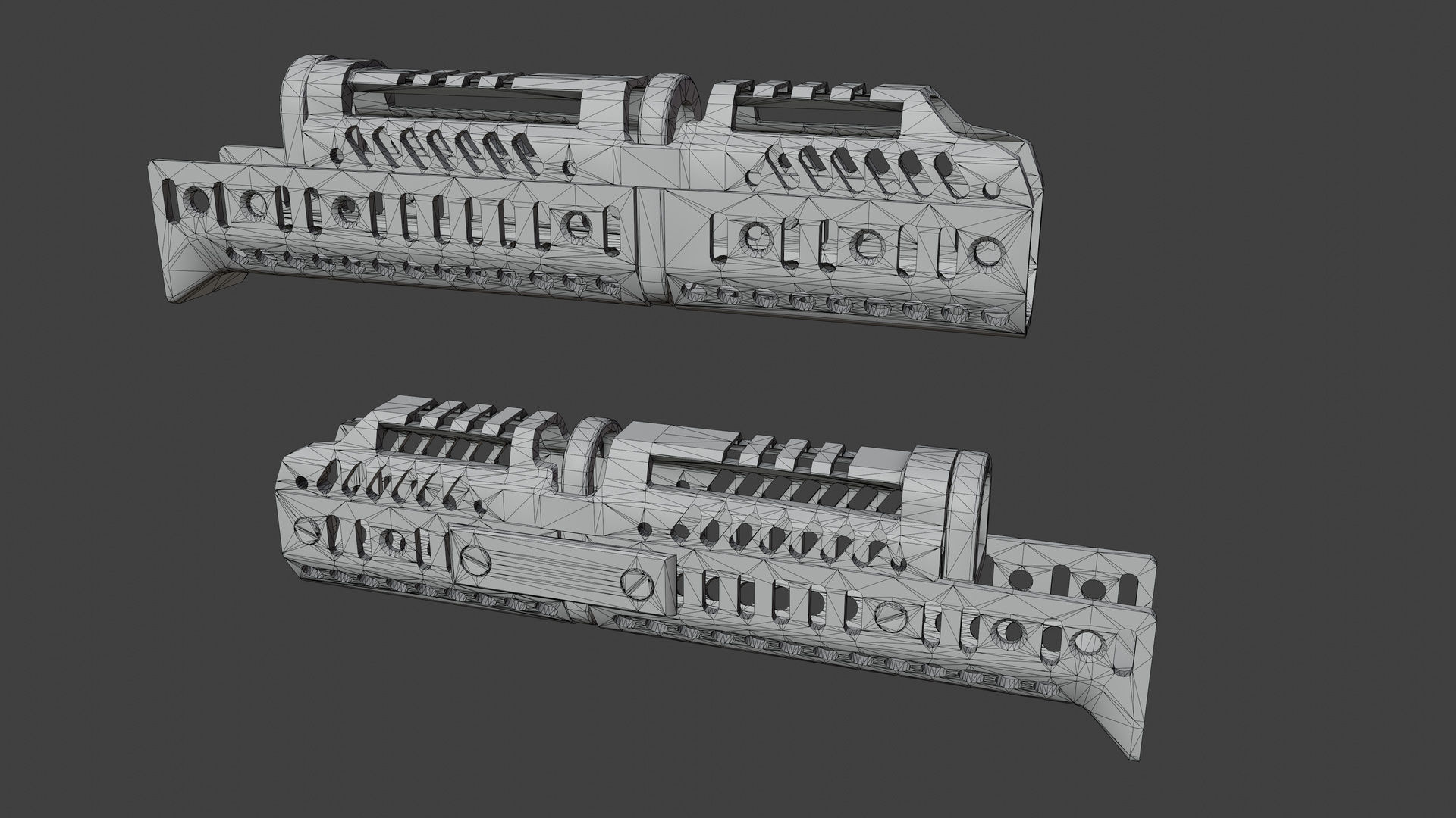 3D model Zenitco Sport 1 Handguard VR / AR / low-poly | CGTrader