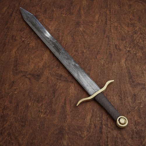 Medieval Sword 3D model | CGTrader