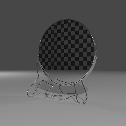 Table Mirror free 3D model | CGTrader