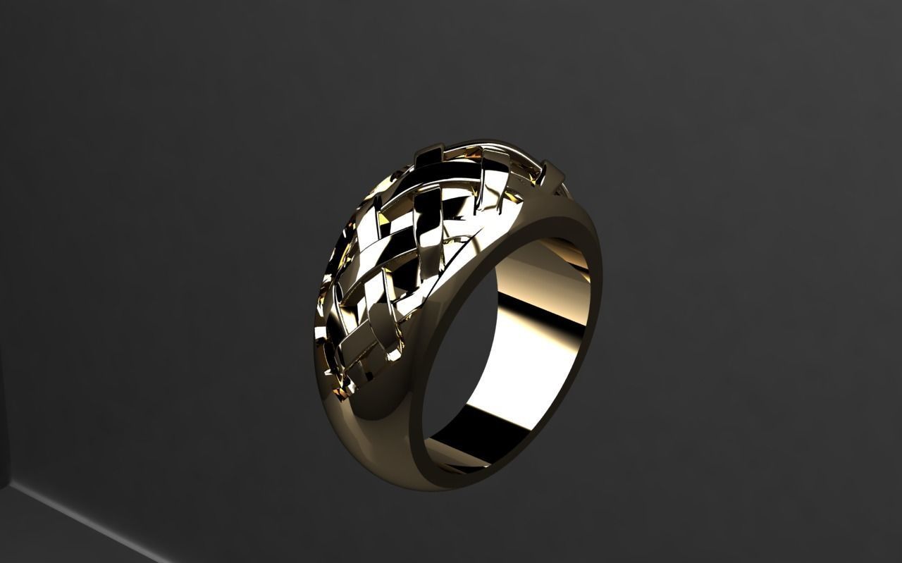3D print model gold ring 3D model 3D printable | CGTrader
