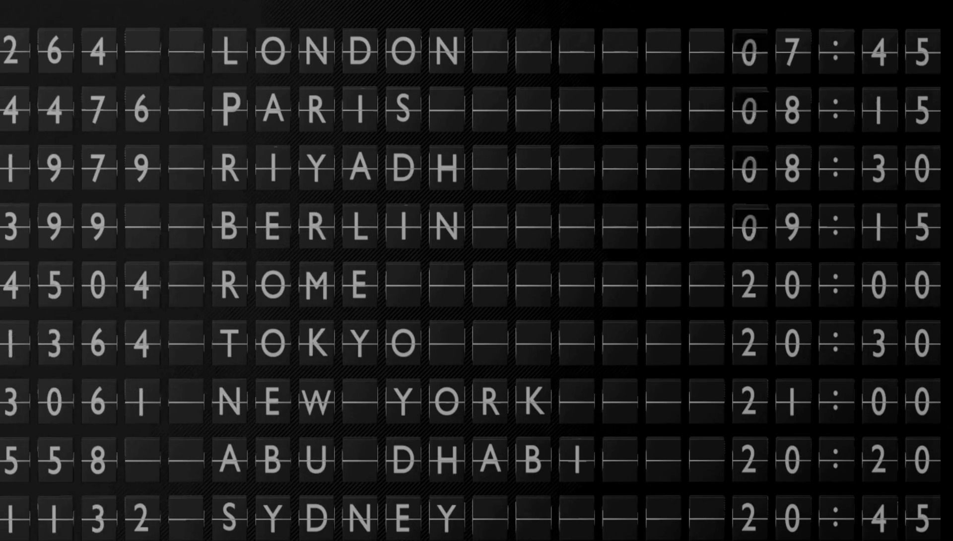 3D model Type anything on animated split-flap display VR / AR / low ...