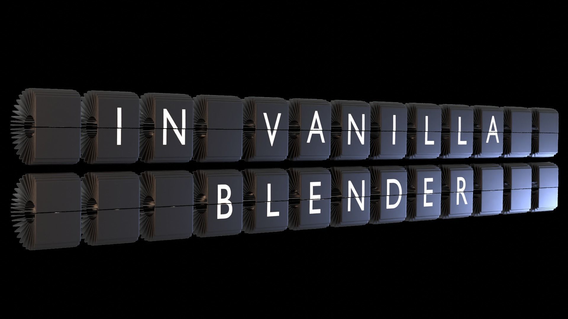 3D model Type anything on animated split-flap display VR / AR / low ...