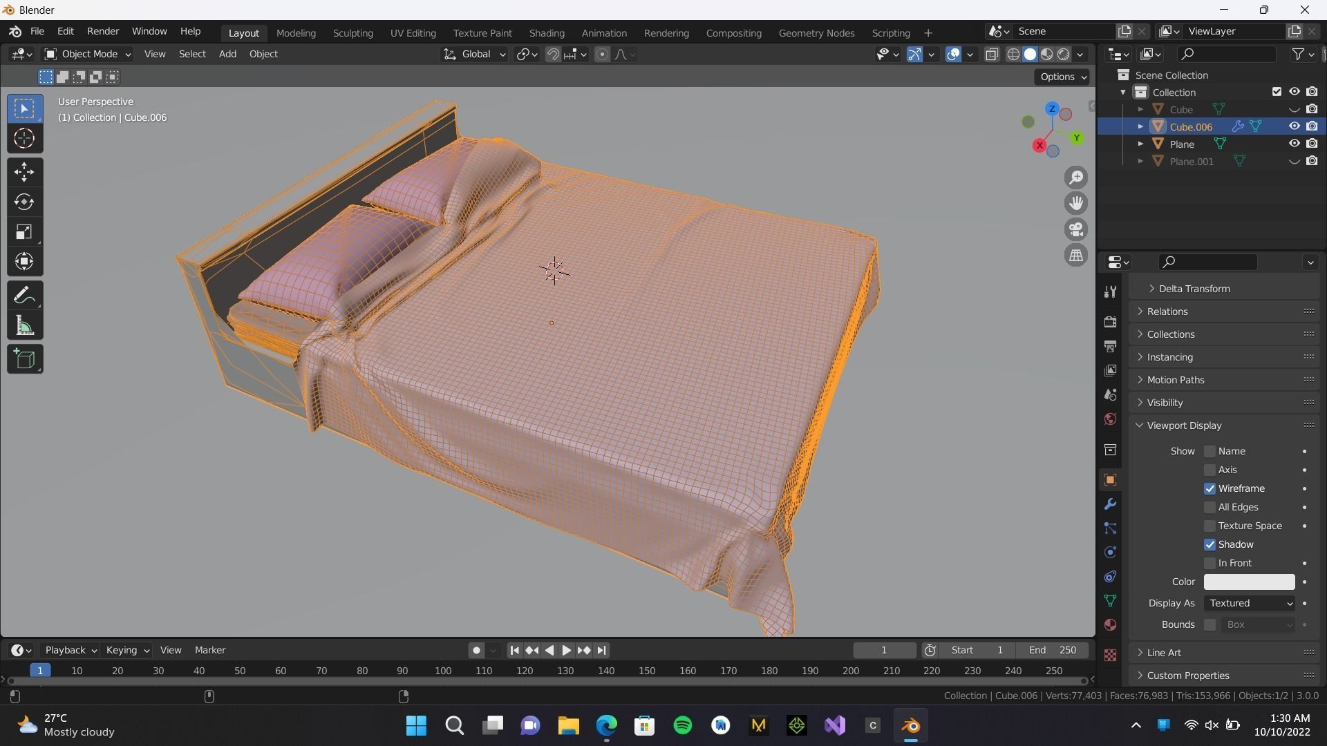 Realistic Bed- 3 Variants free VR / AR / low-poly 3D model | CGTrader