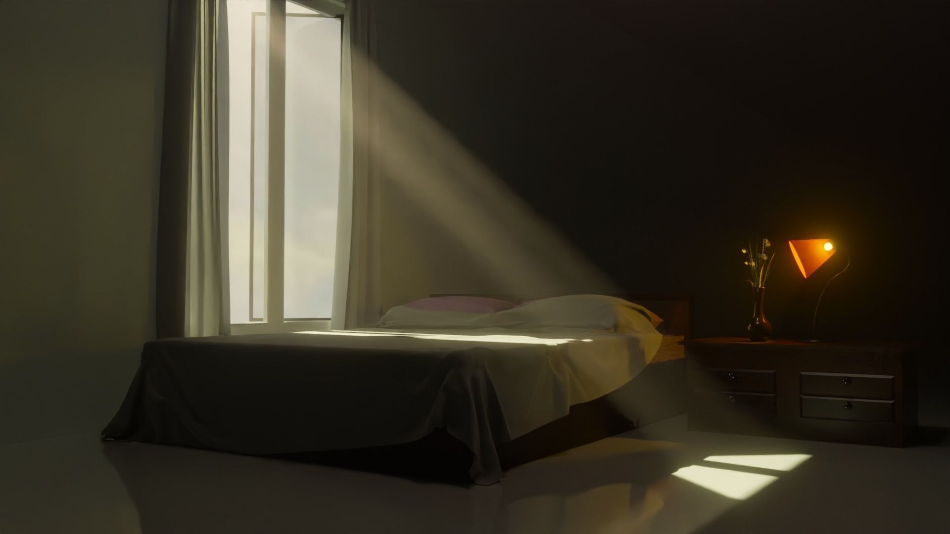 Realistic Bed- 3 Variants free VR / AR / low-poly 3D model | CGTrader