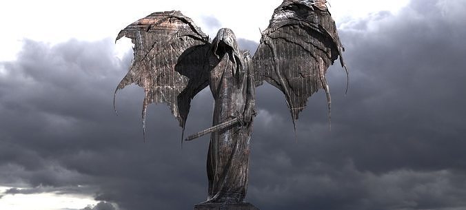 Dark Ghost Angel 3D 3D model | CGTrader