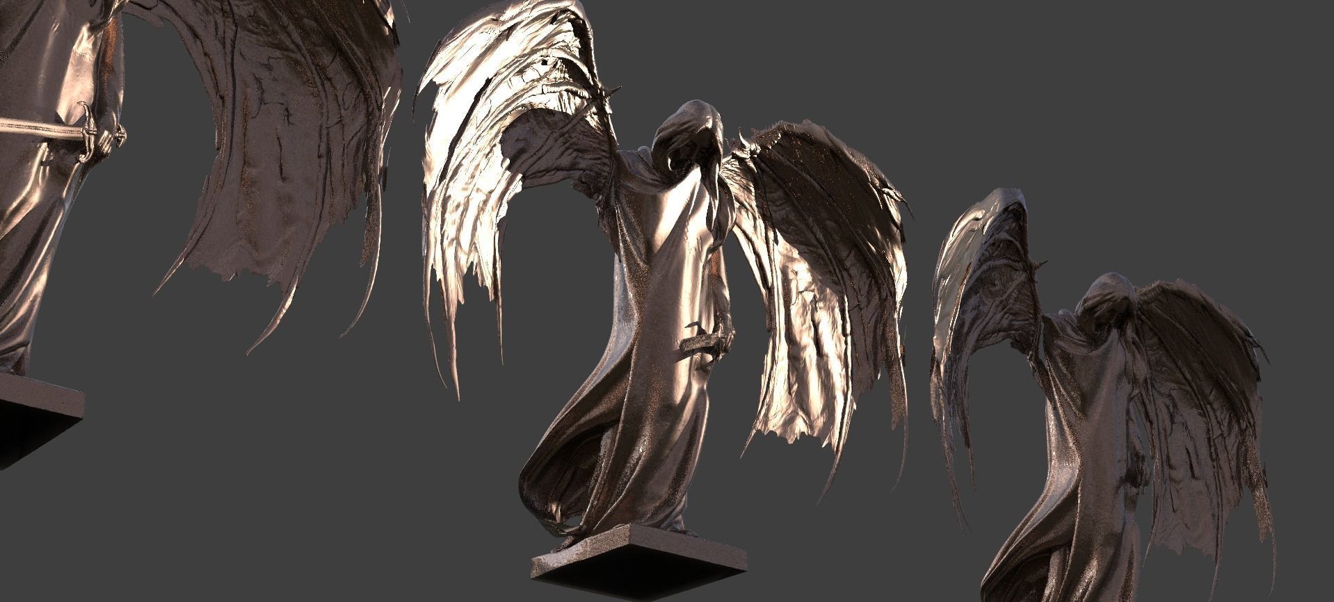 Ghost Angel Demon 3D model | CGTrader