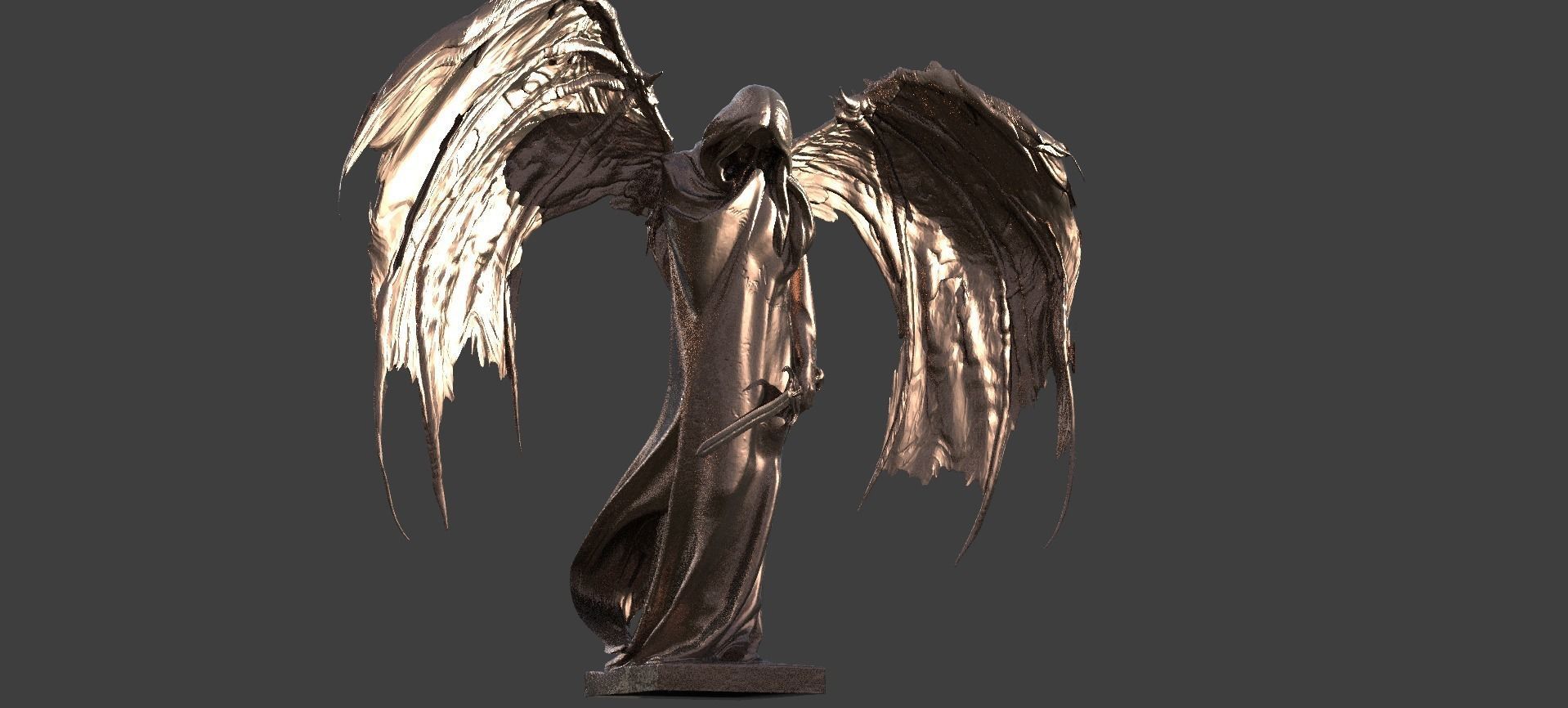 Ghost Angel Demon 3D model | CGTrader