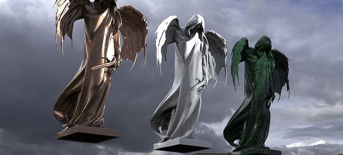 Ghost Angel Small Wings 3D model | CGTrader