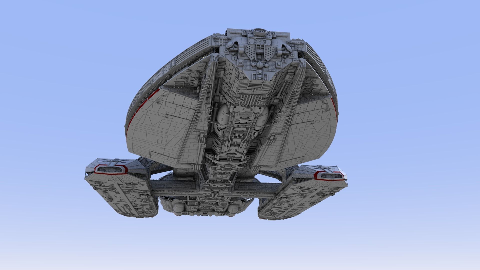 Battlestar Galactica 3D model | CGTrader