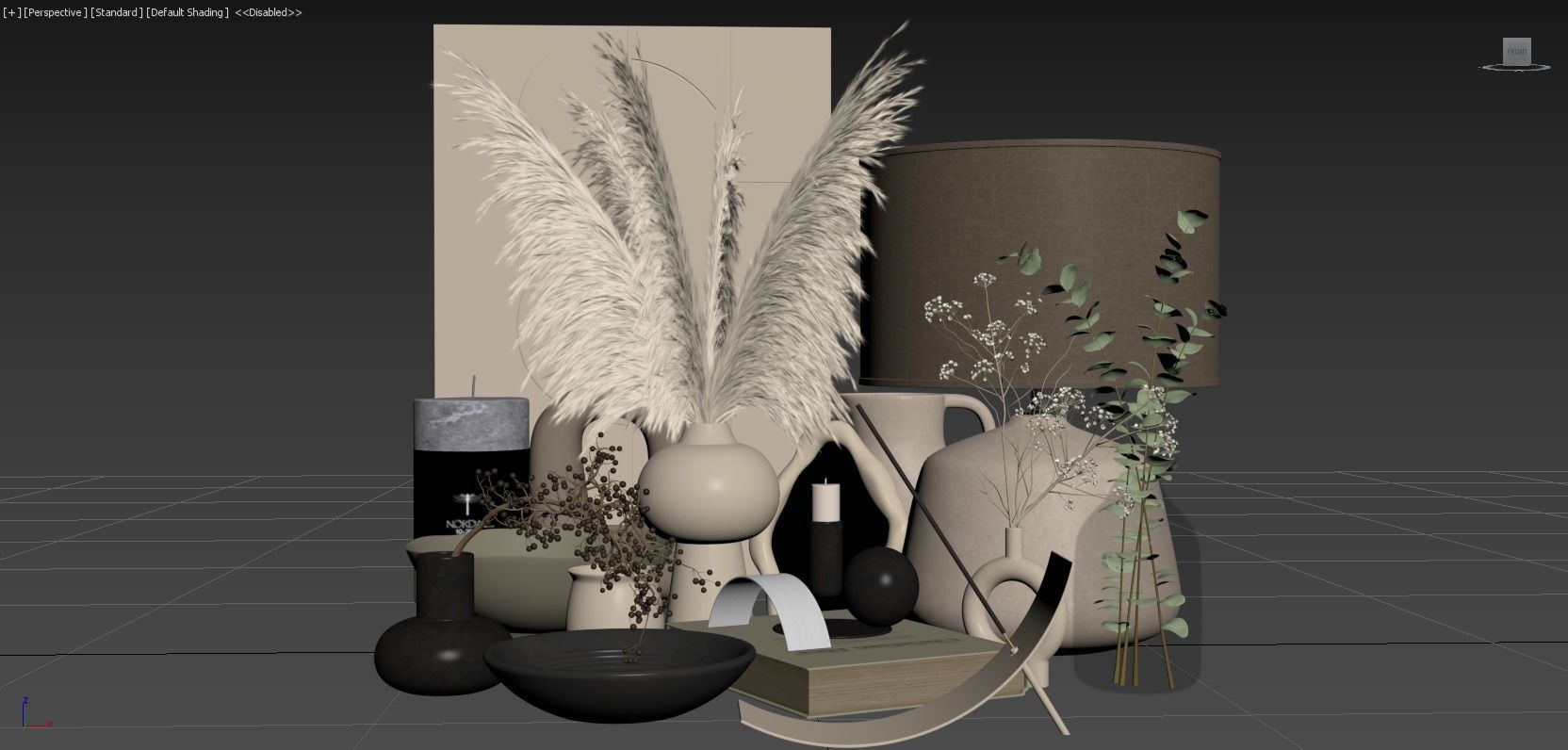 Decor Set 081 3D model | CGTrader