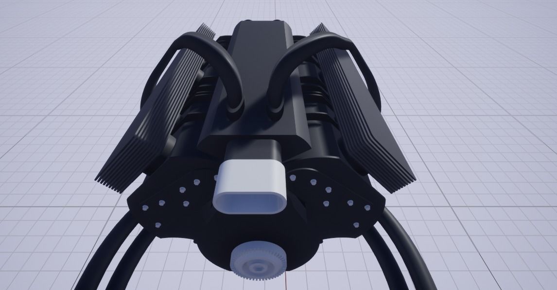 GM Engine 3D model | CGTrader