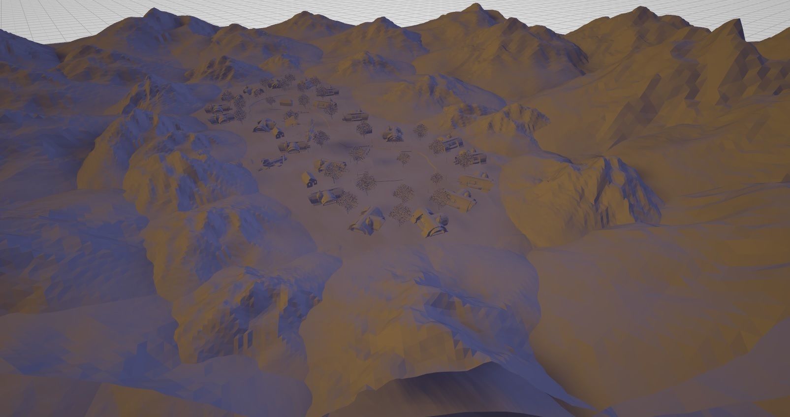 Battle Scene 3D model | CGTrader