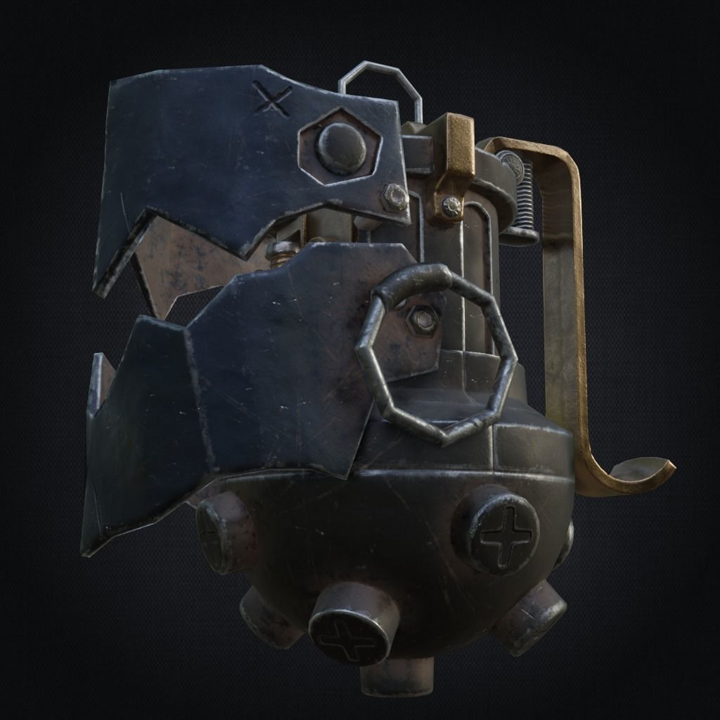 3D model Jinx granade VR / AR / low-poly | CGTrader