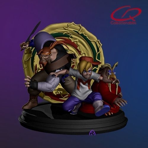 Mighty Max Diorama 3D model 3D printable | CGTrader