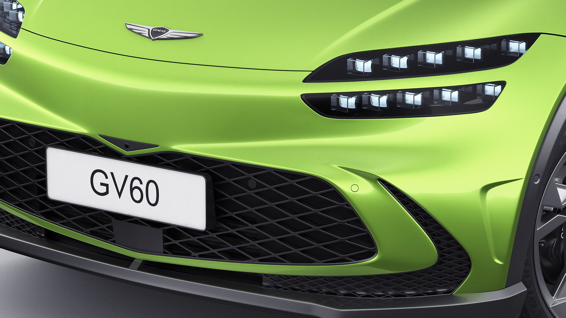 Genesis GV60 2022 3D model | CGTrader