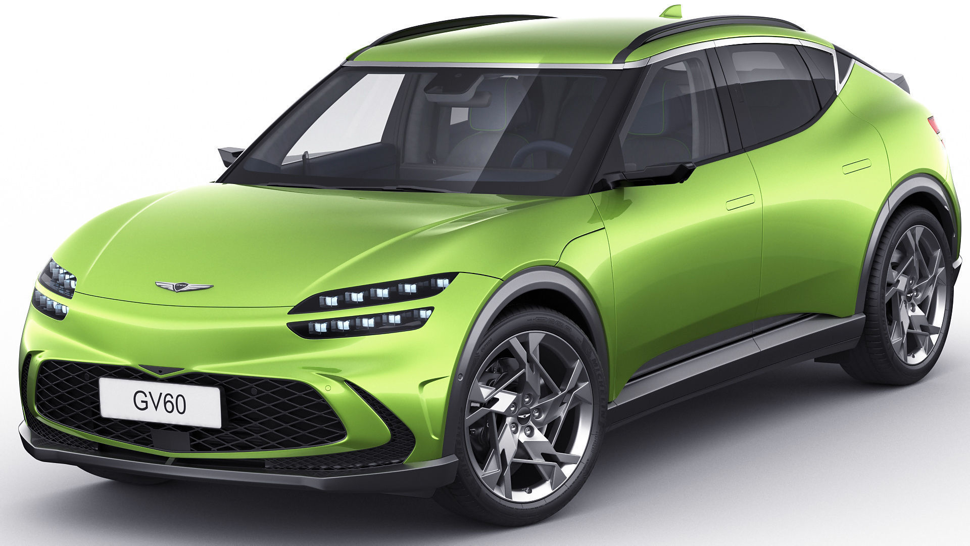 Genesis GV60 2022 3D model | CGTrader