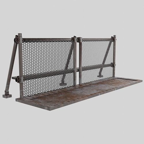 3D model Festival Security Barrier VR / AR / low-poly | CGTrader