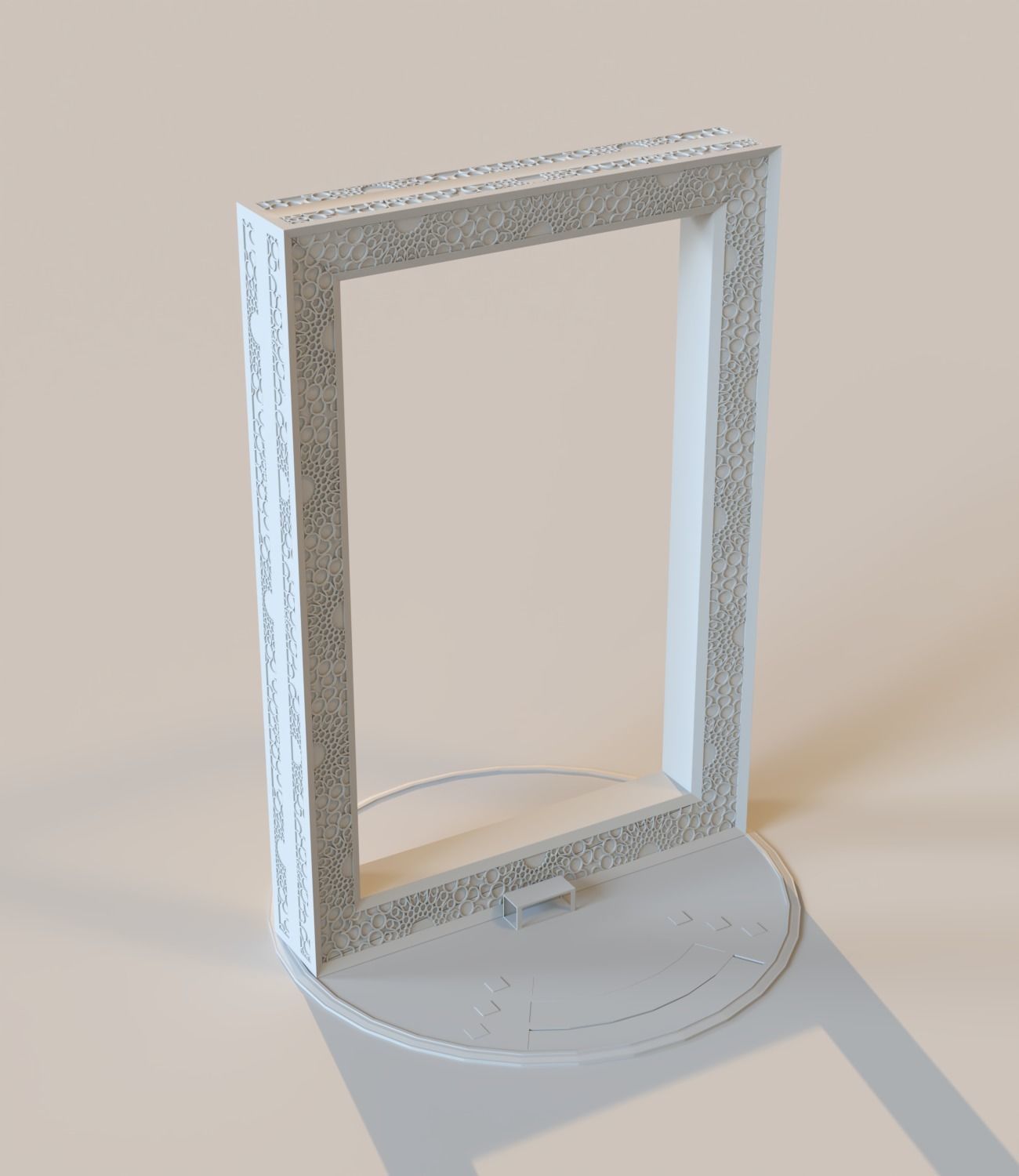 Dubai frame 3D model | CGTrader