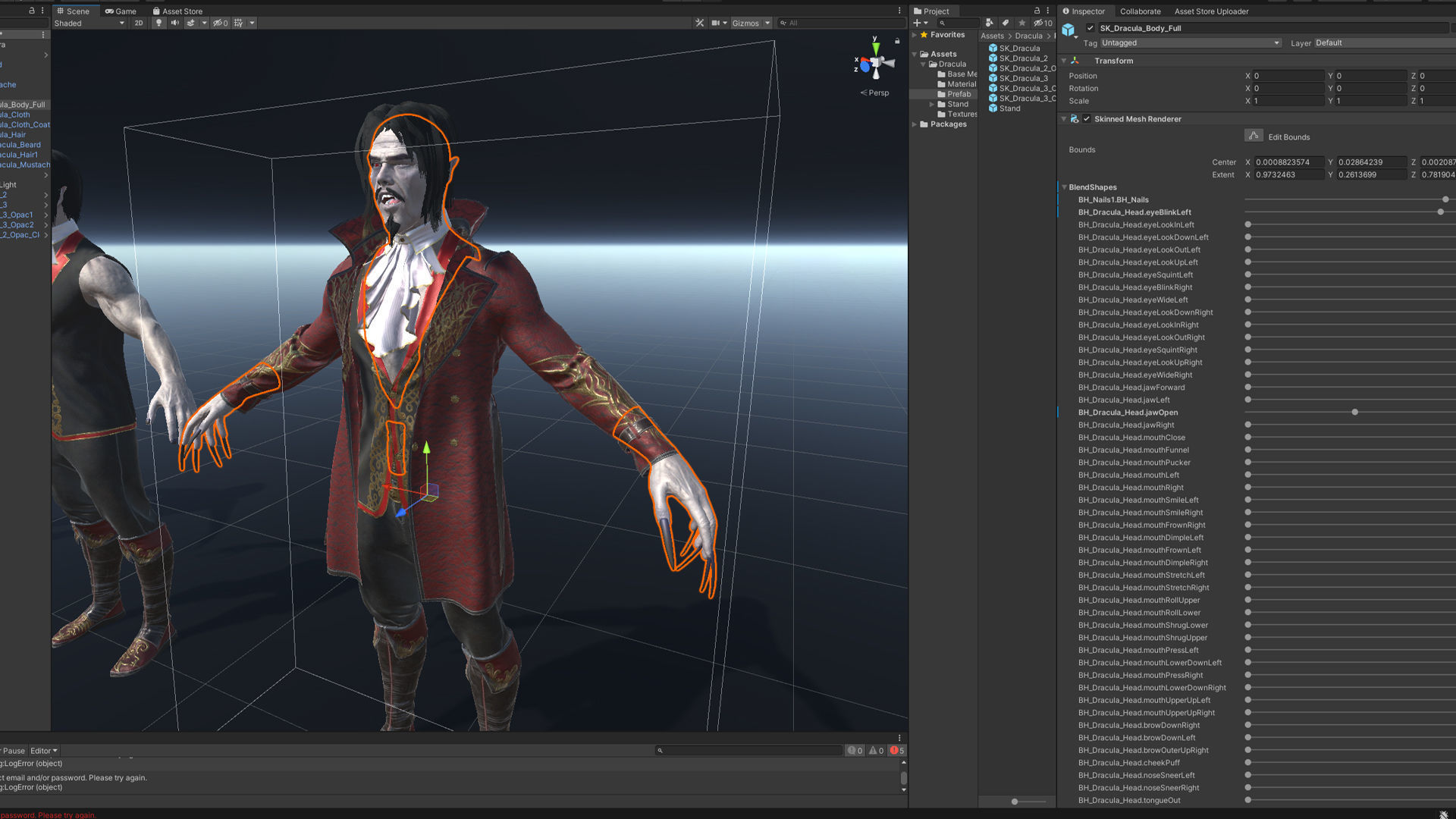 3D model Dracula VR / AR / low-poly | CGTrader