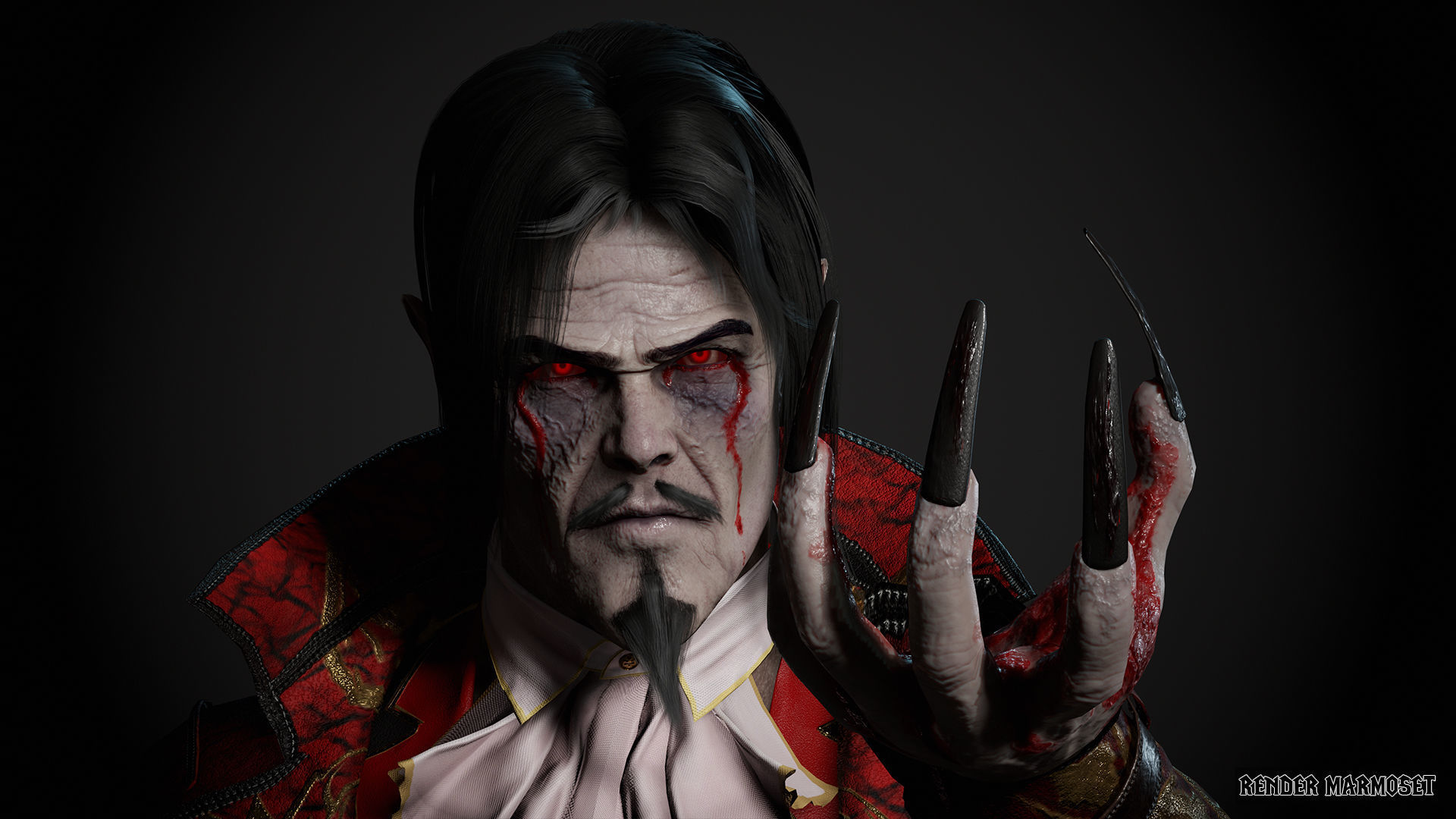 3D model Dracula VR / AR / low-poly | CGTrader