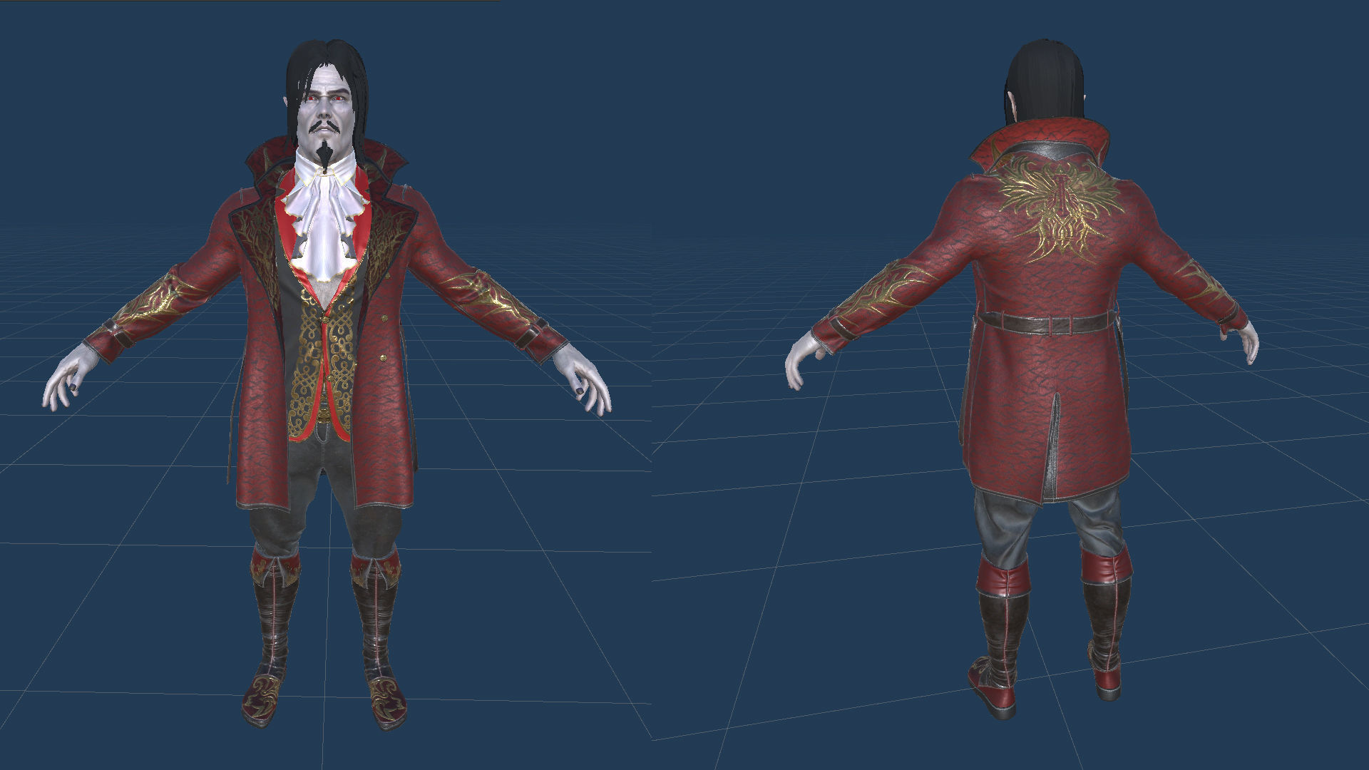 3D model Dracula VR / AR / low-poly | CGTrader