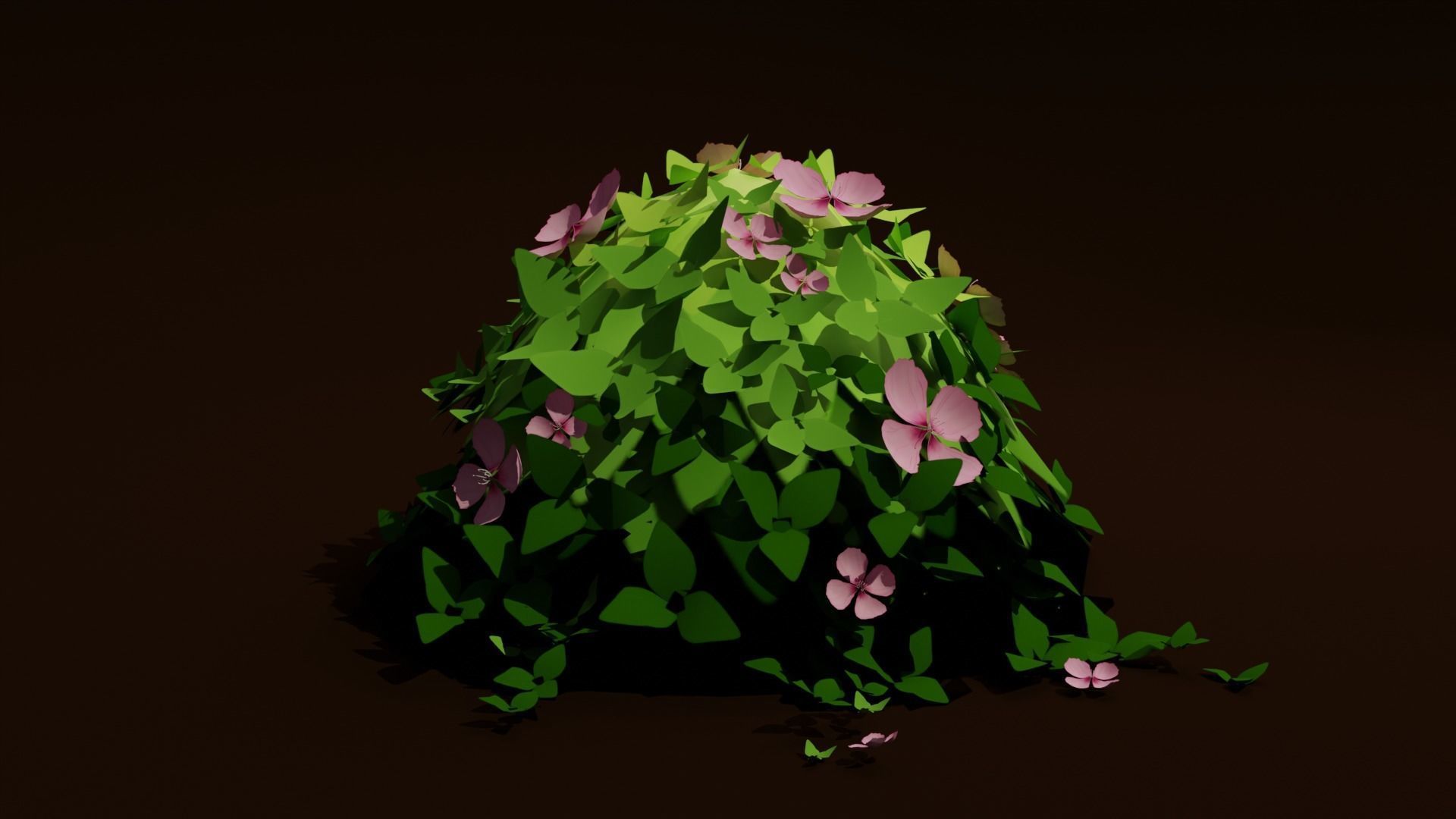 3D model Stylized Bush VR / AR / low-poly | CGTrader
