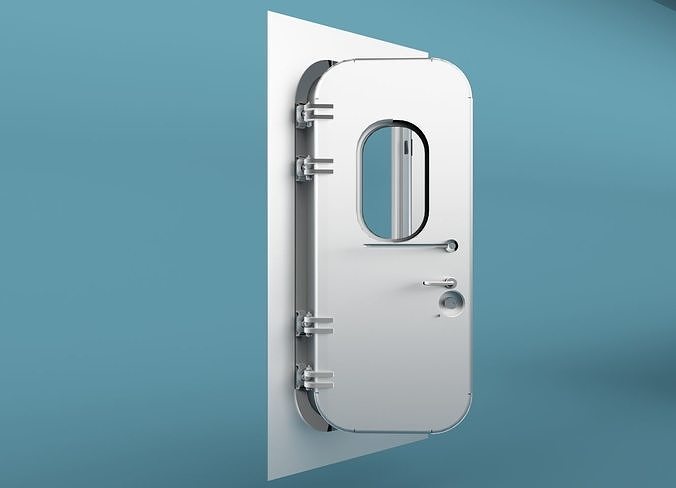 Ship Door 3D model | CGTrader